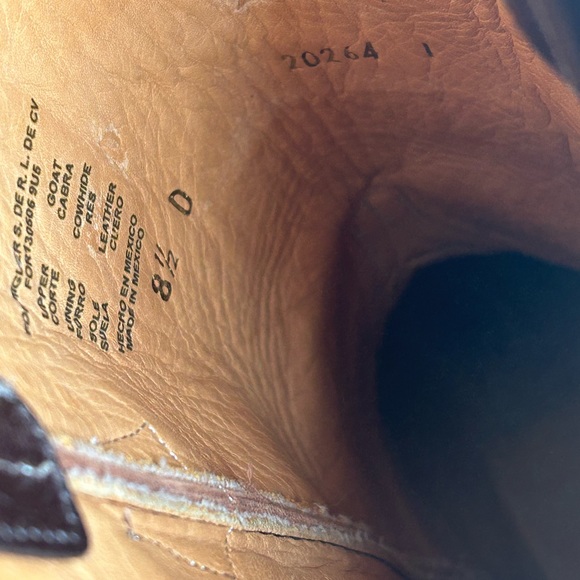 Allen Allen | Shoes | Mens Allens Cowboy Boots Snip Toe Sz 85 | Poshmark